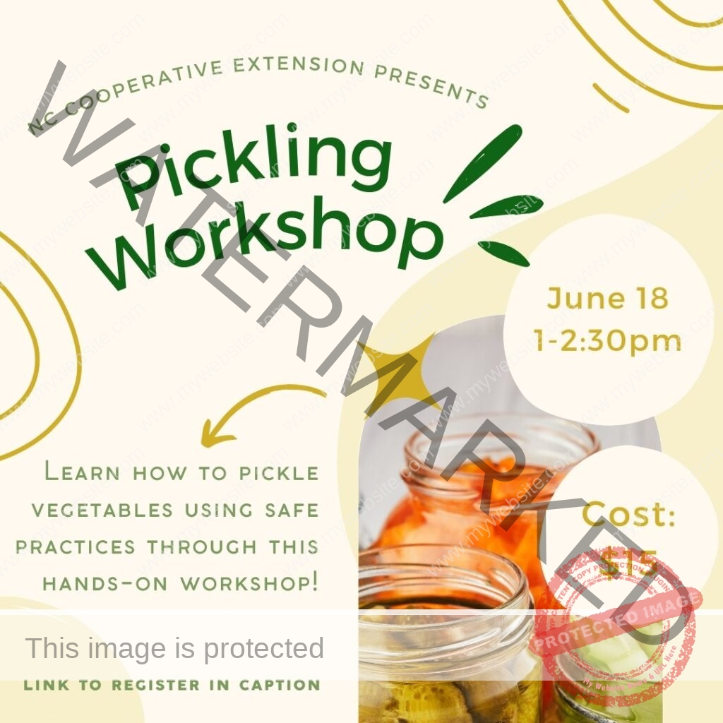 Pickling Workshop- Vegetables - Pittsboro-Siler City Convention & Visitors Bureau