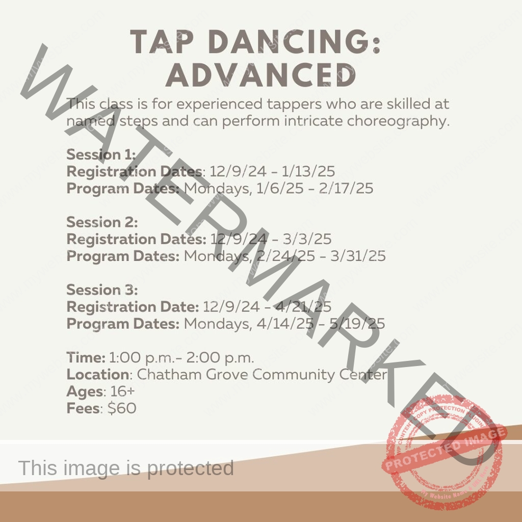 Tap Dancing - Advanced - Pittsboro-Siler City Convention & Visitors Bureau
