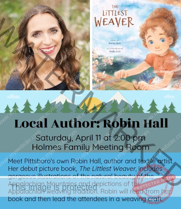 Author Event: Robin Hall - Pittsboro-Siler City Convention & Visitors ...